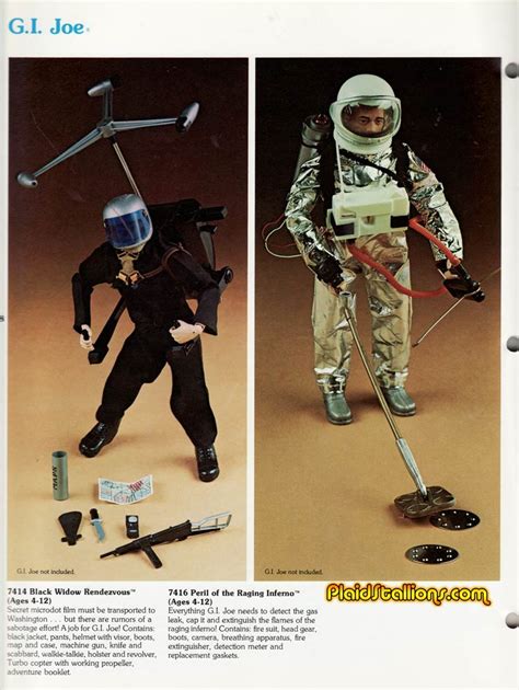 Hasbro GI Joe Adventure Team I Catalog I Plaidstallions
