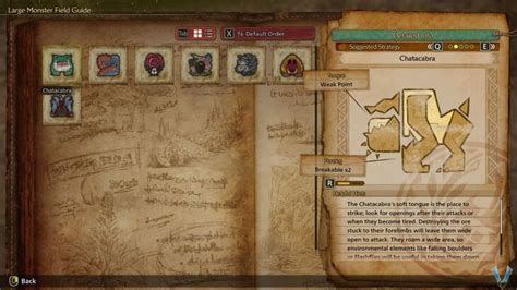 Monster Hunter Wilds Chatacabra Guide Neoseeker