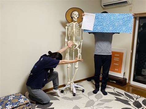 整体師認定です。 整体スクール・学校なら東京「てあて整体スクール」