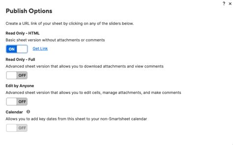 Access Control On Published Sheets Smartsheet Community