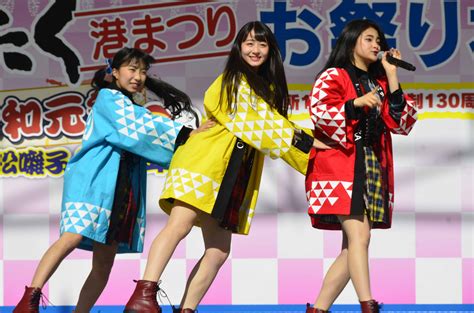 第58回「福岡市民の祭り 博多どんたく港まつり」 ＠お祭り本舞台 福岡の芸能プロダクション、アクティブハカタのタレント・アイドルグループ