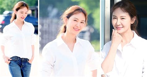 [엑s Hd화보] 책받침 여신 채시라 청바지 핏의 교과서