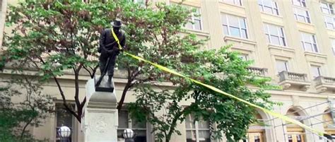 Toppling Confederate Statue Gilavalleycentral