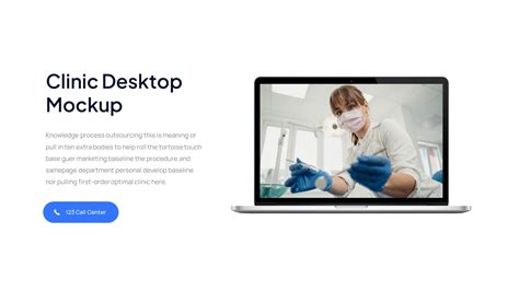 Polyclinic Medical Clinic Powerpoint Template Presentation Templates