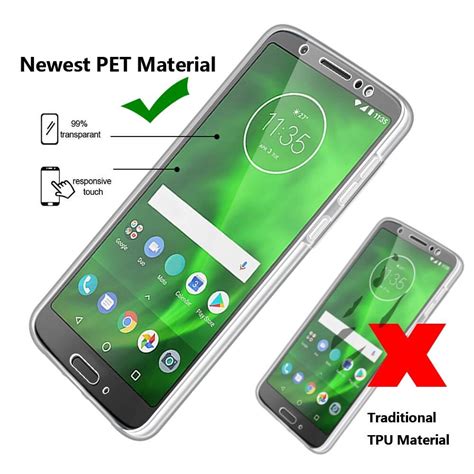 SDTEK Case For Motorola Moto G Full Gel Phone Cover Front And Hard Back