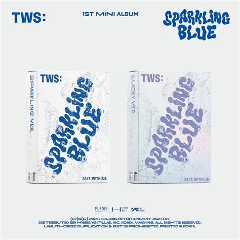 투어스 Tws Sparkling Blue 1집 미니 앨범 Random 블립마켓