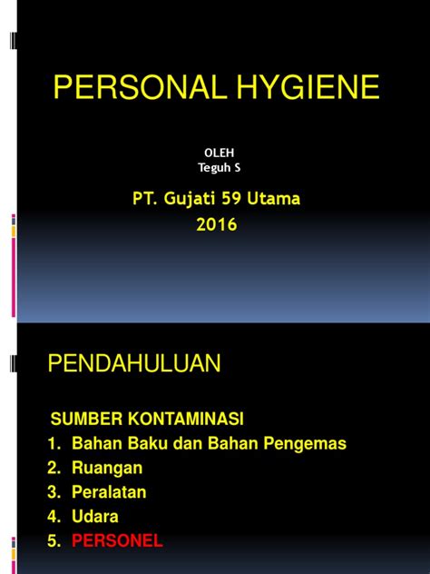 Pelatihan Cpotb Sanitasi Hygiene Pdf