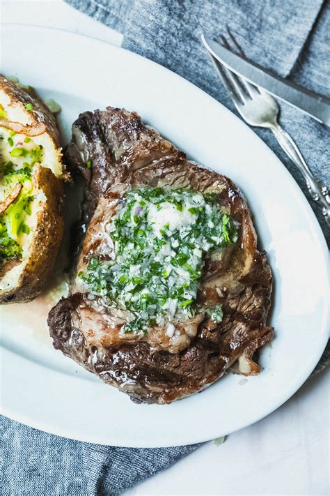 Cast Iron Steaks With Herb Butter Never Not Hungry