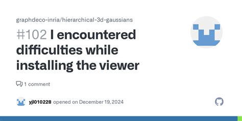 I Encountered Difficulties While Installing The Viewer · Issue 102 · Graphdeco Inria