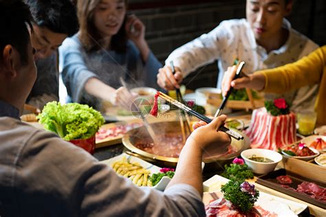 聚会吃火锅高清图片下载 正版图片501088271 摄图网