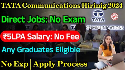TATA Communications Offcampus Drive 2024 Latest Jobs For Freshers