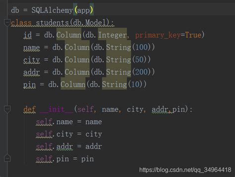 python使用flask框架从数据库读取数据（flask mysql flask sqlalchemy） flask框架添加选择 从而查询