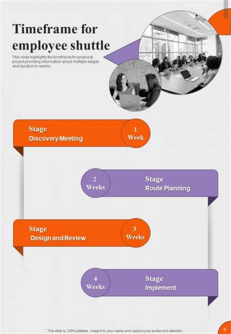 Proposal For Employee Shuttle Report Sample Example Document Ppt