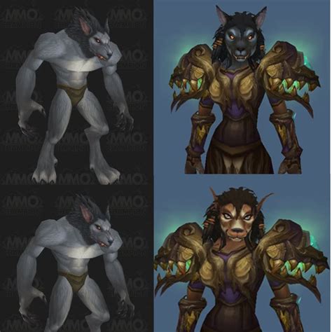 Semi Updated Female Worgen Faces Page 2