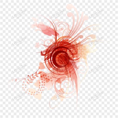 화려한 음악 꽃 벡터 Png 일러스트 무료 다운로드 Lovepik