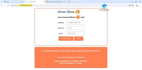 Reboot Remote Linux Server From Php Powershell Web Server Vgeek