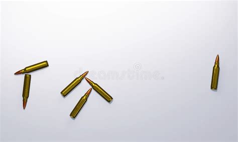 Rifle Bullet 3d Render Stock Illustration Illustration Of Gold 249523615