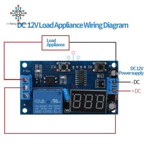 Dc 12v Végtelen Ciklus Késleltetési Időzítés Timer Digital Relé Modul