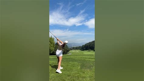 [ 블루원 용인c c 필드레슨 드라이버샷 이미지트레이닝 klpga정혜윤프로 ] 여자프로골퍼 프로골퍼 골프레슨 골프스윙
