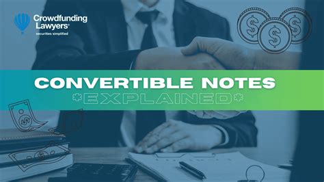 Convertible Notes Guide And Legal Insights For Crowdfunding