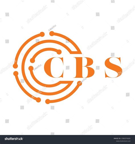 Cbs Letter Design Cbs Letter Technology Stock Vector Royalty Free Shutterstock