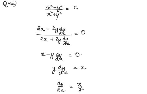 Class 11 Cbse Applied Maths Differentiation Exercise 11 4