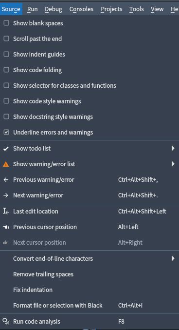 Reorganize Options Shown In Preferences And Menus · Issue 75 · Spyder Ideux Improvements · Github