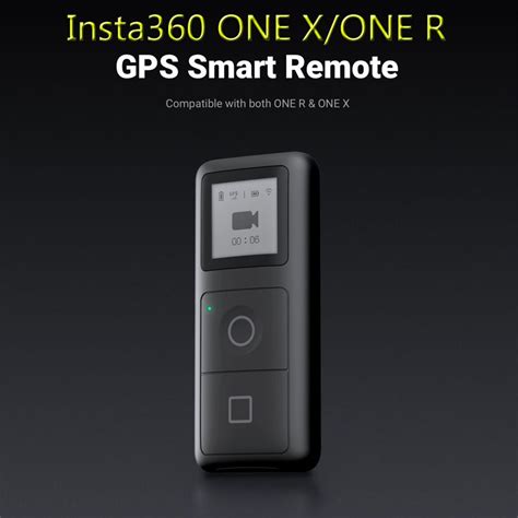 Insta ONE R Insta ONE X GPS Smart Remote Control For Action Camera VR Insta One R