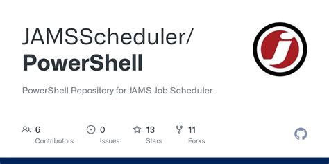 Github Jamsschedulerpowershell Powershell Repository For Jams Job Scheduler