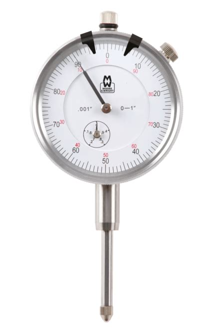 Moore Wright Dial Indicator 401 Series With Lug Back BowersUK