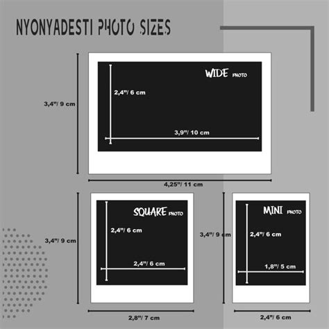 Detail Macam Macam Ukuran Foto Polaroid Koleksi Nomer 12