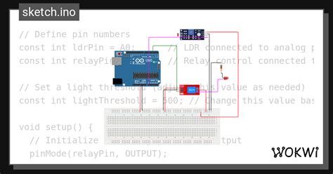 LDR Wokwi ESP32 STM32 Arduino Simulator