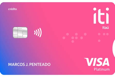 Cartão de crédito iti Visa Platinum até R 20 de limite Easy Dinheiro