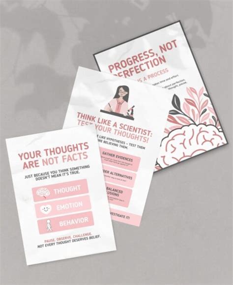 Cognitive Behavioral Therapy Posters Secret Weapon
