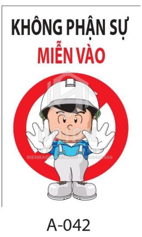 Bảng không phận sự miễn vào biển báo không phận sự miễn vào do not enter