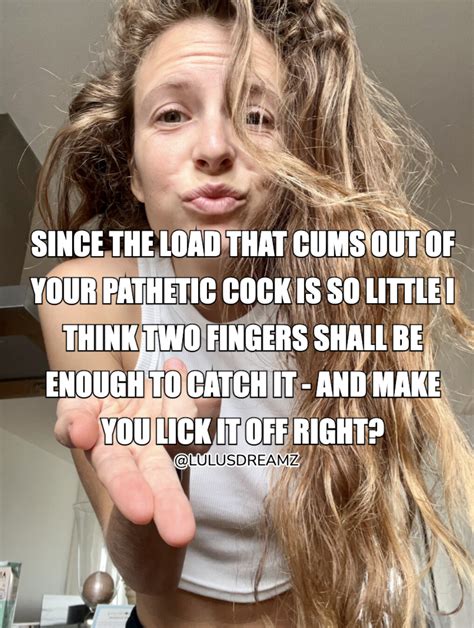 Two Fingers To Catch Your Cum And Lick It Off Shall Be Enough Huh R Ceicaptions