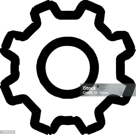 설정 아이콘입니다 간단한 스타일 기술 수리 회사 큰 판매 포스터 배경 기호입니다 설정 버튼을 클릭합니다 브랜드 로고 디자인 요소를 수리합니다 설정 티셔츠 인쇄 스티커