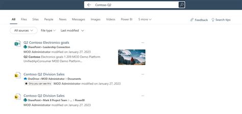 Verwalten Von Power BI Suchergebnissen Microsoft Learn