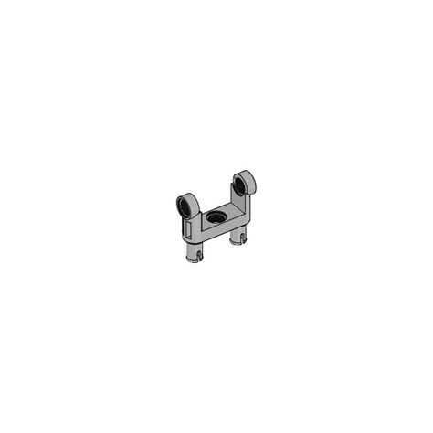 Lego Medium Stone Gray Technic Connector Toggle Joint Smooth Double With 2 Pins 48496 65746