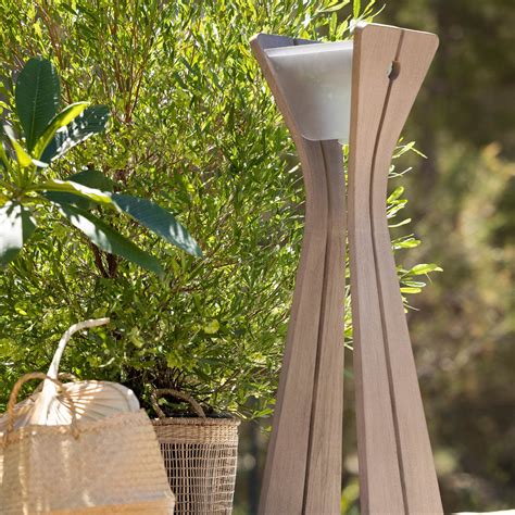 LED Solarleuchte Osmoz Aus Duratek 110 Cm Grau Lampenwelt De