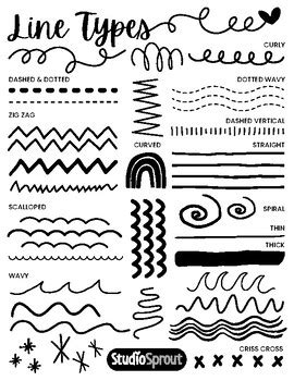 Different Lines In Art