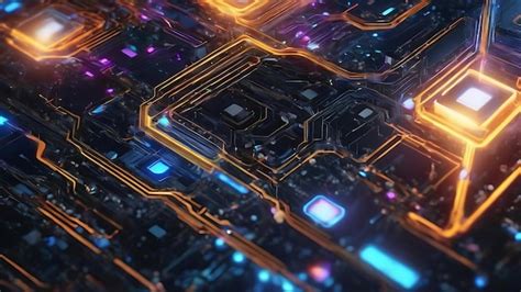 Premium Photo Modern Tech Background Networking And Connections