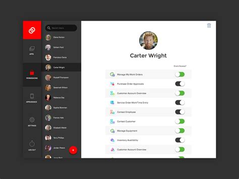 Set Permissions By Kyle Blackman For Seamgen On Dribbble