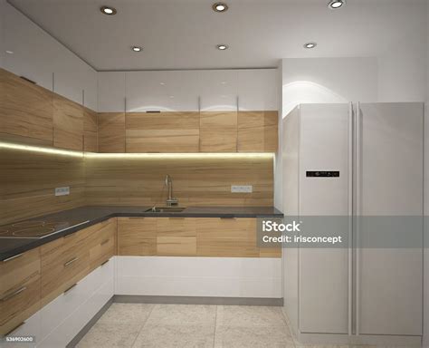 부엌의 3d 디자인 인테리어 0명에 대한 스톡 사진 및 기타 이미지 0명 3차원 형태 가구 Istock