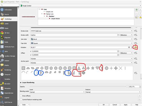 Symbology Representing Direction On Line From Two Z Values In QGIS Geographic Information