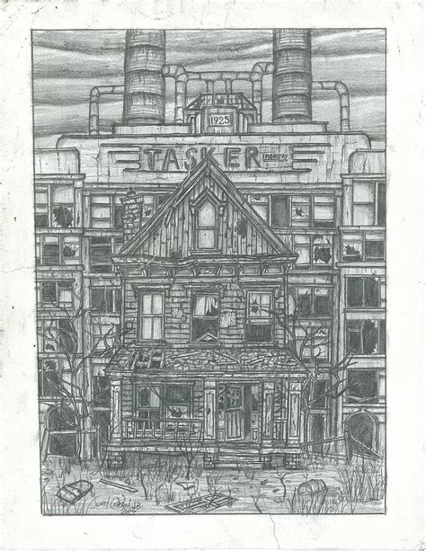 Tasker Industries Drawing By Jerry Copan Fine Art America