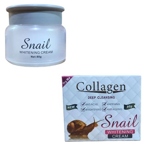 Collagen Snail Whitening Cream & Anti Acne 80g - Urban Beauty