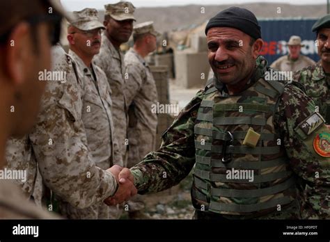 Afghan National Army Brig Gen Abdul Wasea Commanding General 2nd