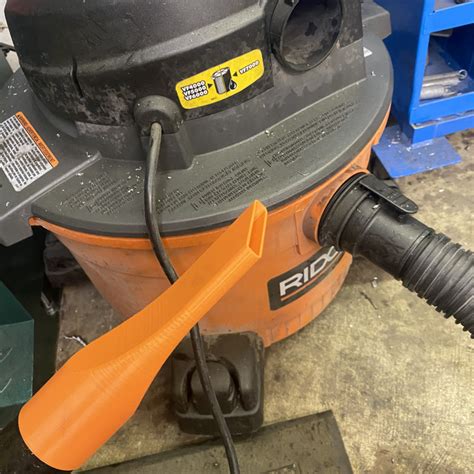 3d Printable Rigid Shop Vac Attachment By Scott