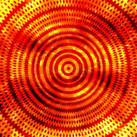 Red Fire Pattern Background Stock Illustration Illustration Of Burn